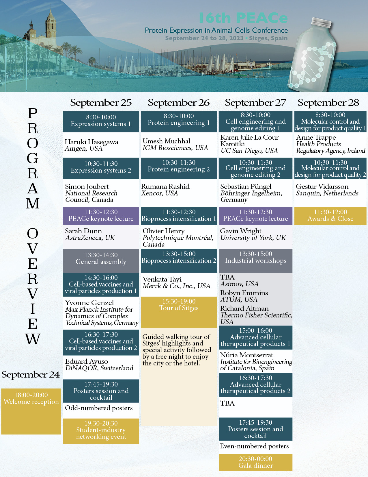 PEACe Conference 2023 | The 16th Conference on Protein Expression in ...